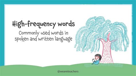 High Frequency Word List Free Printables And Teaching Ideas