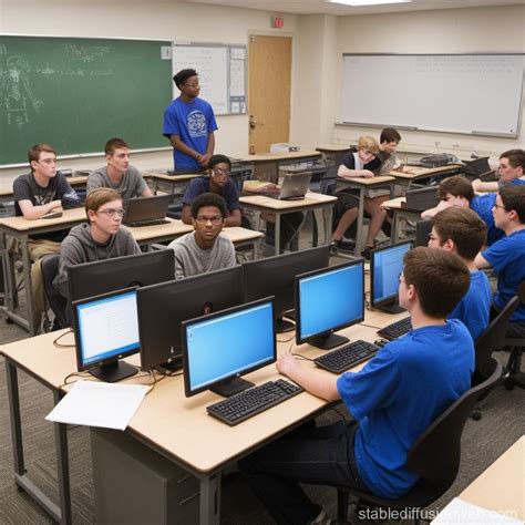 Computer Science Class Of The Future Prompts Stable Diffusion Online