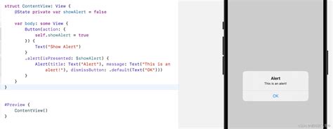 swiftui中alert与actionsheet的集成 swiftui actionsheet dismiss csdn博客