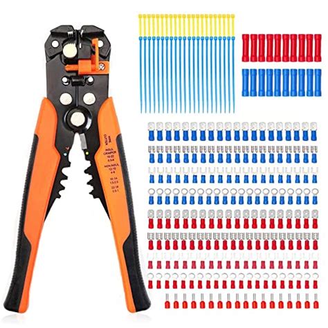 Wire Stripper Crimper Set 260pcs 0 2~6mm Ferrule Crimper Plier Kit With Cold Pressed Terminal