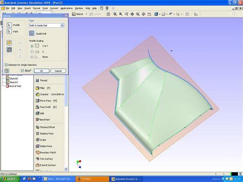 Sweeping On Rails Autodesk Community