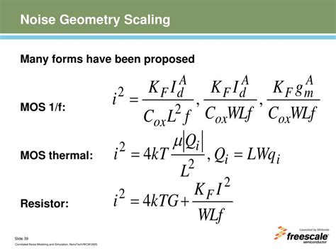 Ppt Correlated Noise Modeling And Simulation Colin Mcandrew Geoffrey