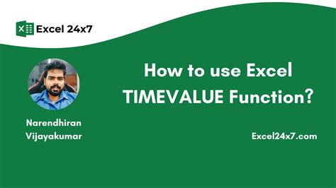 Here S How To Convert Time Into Decimal Value Using Excel S TIMEVALUE Function HackerNoon