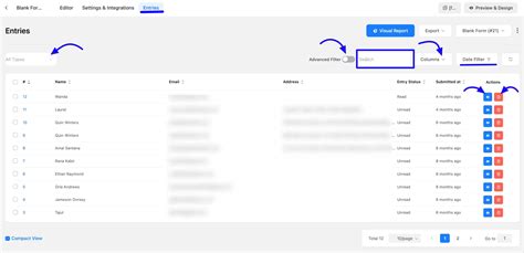 Managing Entries In Fluent Forms Fluent Forms