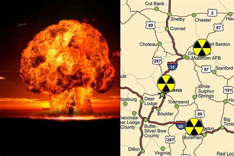 Montana Identified As High Risk Area On U S Nuclear Strike Map Newsbreak