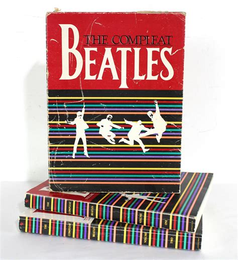 The Compleat Beatles Box Set Vol 1 And 2 Sheet Music And Lyrics Auction