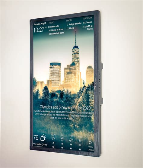 Dakboard A Customizable Display For Your Photos Calendar News Weather And More