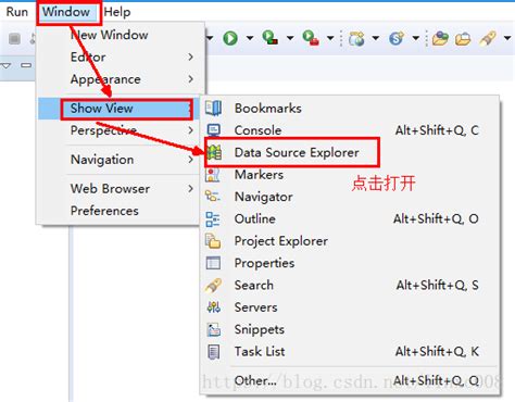 Eclipse工具中使用data Source Explorer连接数据库（mysql）eclipse Data Source Exploer Csdn博客