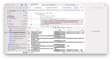 Opening A Single File Crashes Ae · Issue 339 · Auroraeditor