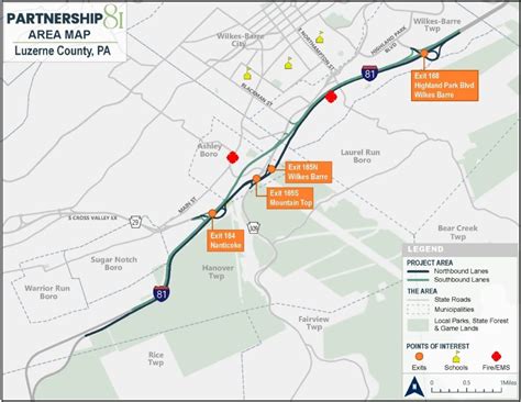Penndots Partnership 81 Project Luzerne Lackawanna Metropolitan