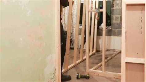 How To Build A Partition Wall The Carpenter S Babe
