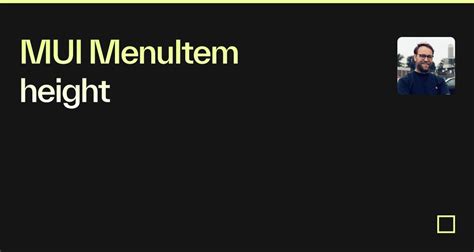 Mui Menuitem Height Codesandbox Mui Menuitem Height Codesandbox