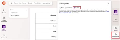 How To Send Notification Emails As A Custom Autoresponder In Xperience