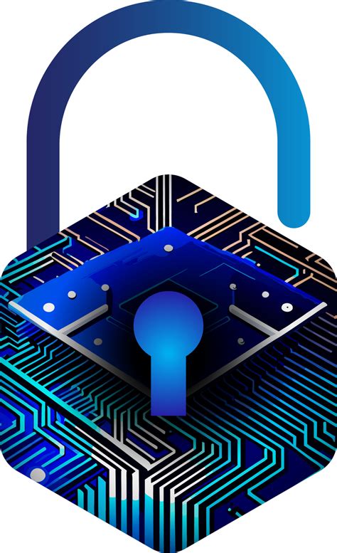 Modern Technology Padlock Cybersecurity Crop Out 28218706 Png