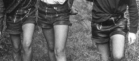 Lederhosen Kindheit Lederhose