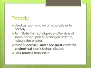 Terms Parody Pptx