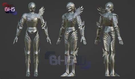 Griffith Reincarnation Armor 3d 3d Model 3d Printable Cgtrader