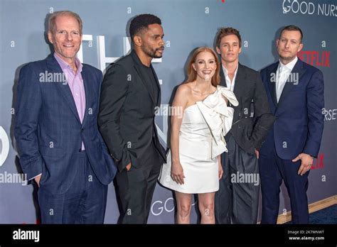 Noah Emmerich Nnamdi Asomugha Jessica Chastain Eddie Redmayne And