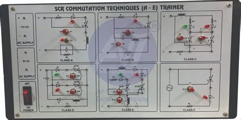 SCR COMMUNICATION TECHNIQUES TRAINER KIT At 5500 Piece Power Electronics Lab In Ambala ID