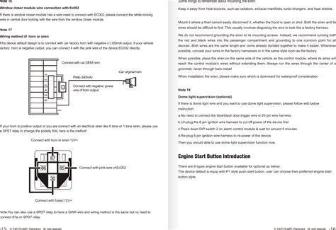 Zhongshan Yihu Electronics EC002NS PKE Push Start Button Kit User Manual 15 EC002 NS UserMan R1