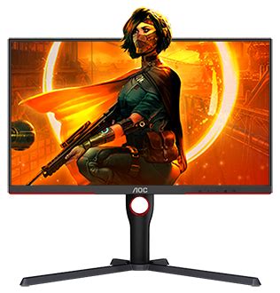 AOC Q27G3XMN BK 27 Quad HD 180Hz Adaptive Sync Mini LED Gaming Monitor LN147645 SCAN UK