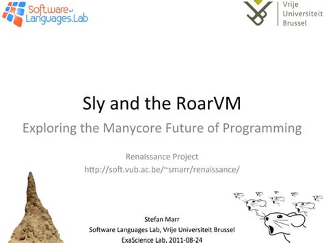 Sly And The Roarvm Exploring The Manycore Future Of Programming Pdf Programming Languages