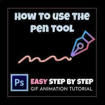 Intro To Adobe Photoshop Pen Tool Tutorial Worksheet Learning Basics
