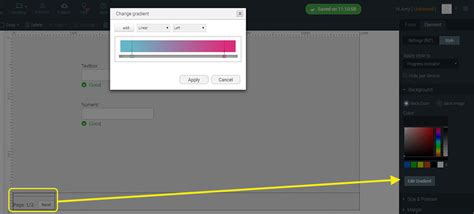 Progress Indicator Gradient