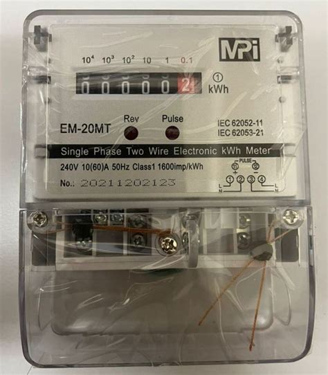 Mpi 10 60a 240v Kwh Meter Lazada
