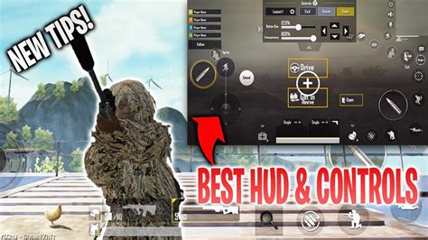 Pubg Mobile Best Controls And Settings Best Hud For Beginners Youtube