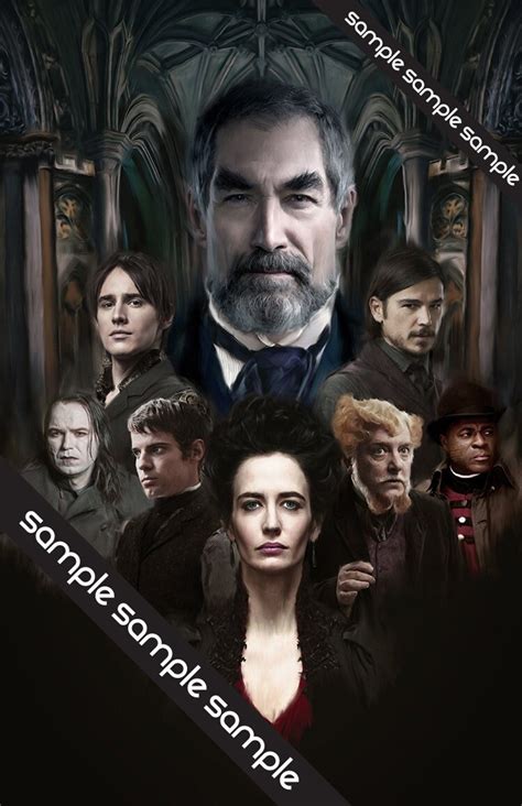 Penny Dreadful Unofficial Fan Art Season One X Digital Print Etsy