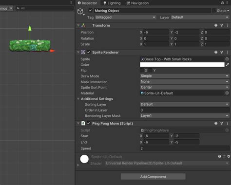 How To Move An Object Along Y Axis From Two Points And Loop It Unity Engine Unity Discussions