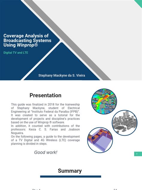 Coverage Analysis Of Broadcasting Systems Using Winprop® Pdf 4 G