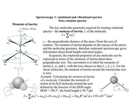 SOLUTION Rotational Spectroscopy Pdf Studypool