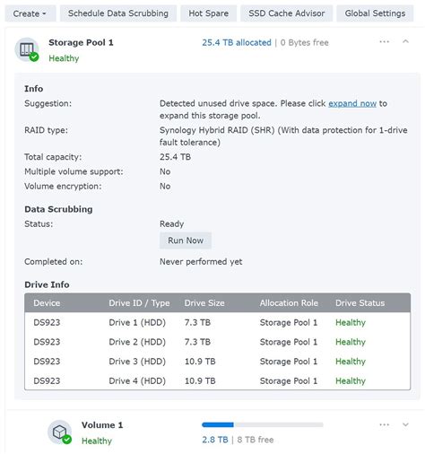 How To Upgrade And Convert To BTRFS Synology SPACEREX