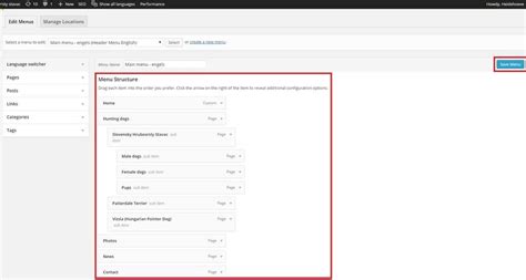How To Create A Menu With Submenus In WordPress