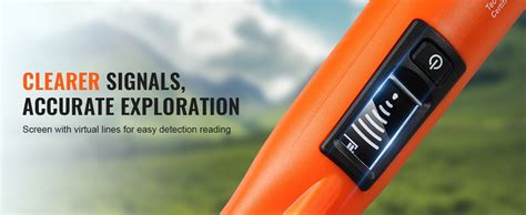 Vevor Metal Detector Pinpointer Ip68 Fully Waterproof Handheld Pin Pointer Wand 4 5 Detection