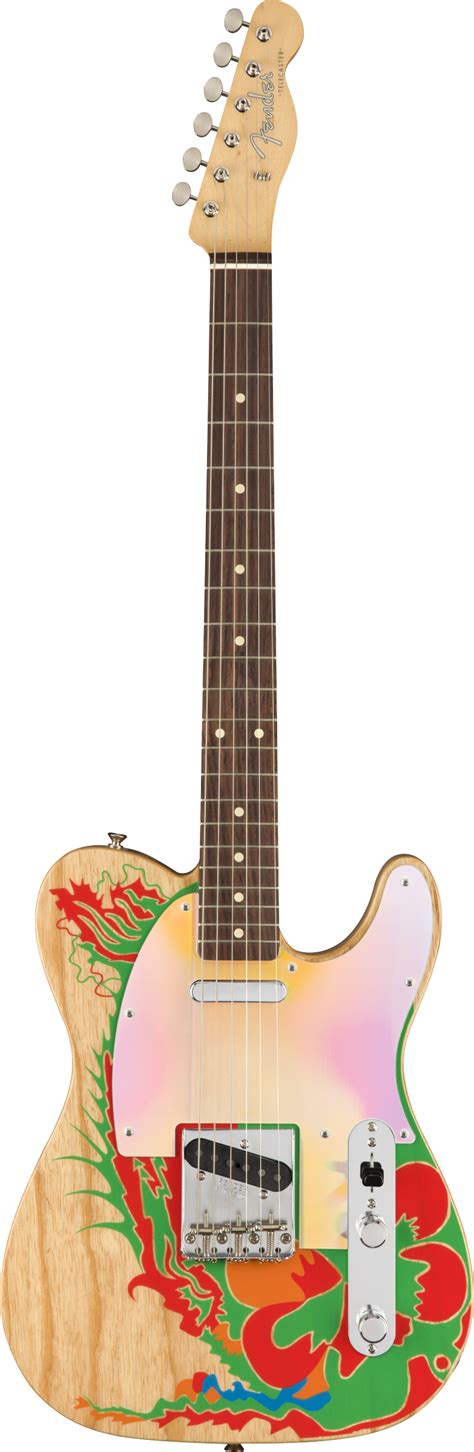 Fender Jimmy Page Dragon Telecaster Rw Natural Wbag Tone Shop Guitars