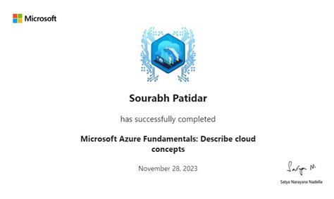 Sourabh Patidar On Linkedin Azurefundamentals Microsoftlearn