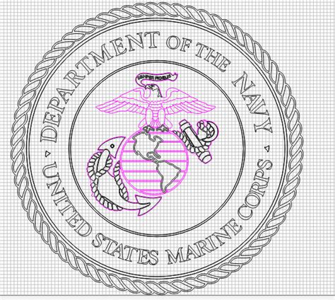 Official Usmc Seal Official Usmc Seal