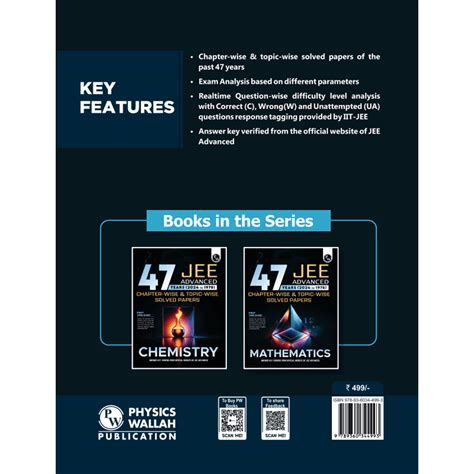 Years Physics Chapterwise And Topicwise Solved Papers PYQ Of JEE Advanced To PW Store