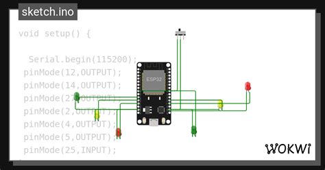 Wokwi Online ESP STM Arduino Simulator