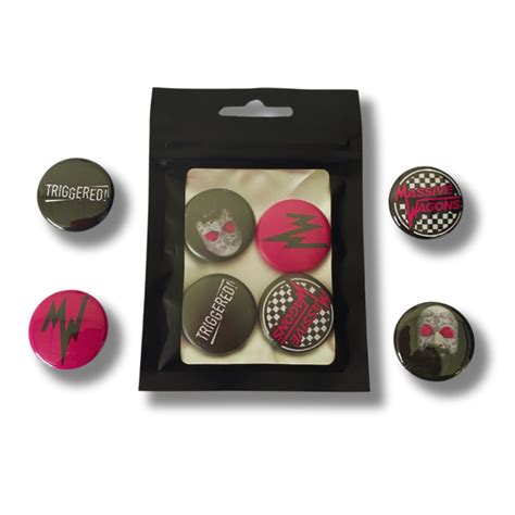 Pin Badge Pack Triggered Massive Wagons