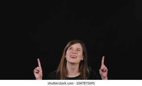 Beautiful Girl Shows Middle Finger Fuck Stock Vector Royalty Free