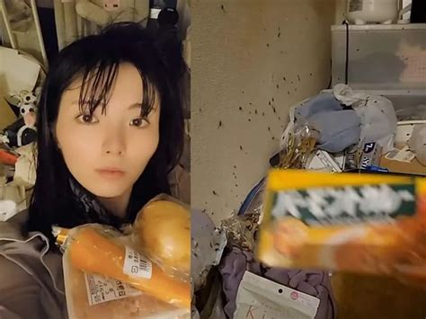 影／正妹網紅房間「數百隻蟲狂竄」堆滿垃圾！曝「做飯影片」房東快被逼瘋