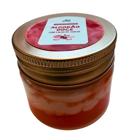 Hidratante Algodão Doce Com Calda De Cereja Linha Candy