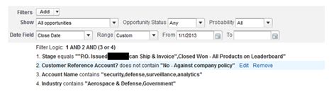 Tips For Salesforce Reports Filter Logic — Referential