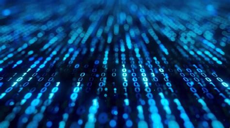 Ascii Art Of Binary Code Premium Ai Generated Image