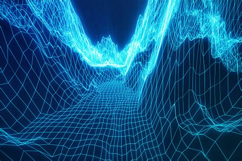 3d 그림 인터넷 연결 과학 및 기술의 추상적인 감각 컨셉 이미지 사이버 프리 표 0명에 대한 스톡 벡터 아트 및 기타 이미지 0명 3차원 형태 가상현실 Istock