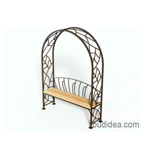 Арка садова з лавкою для дому дачі купити Київ